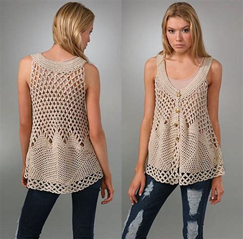 Free Crochet Boho Vest Pattern It Is The Perfect Piece For Your Summer