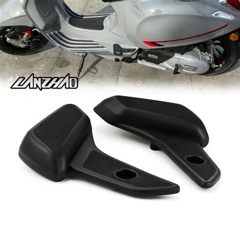 For Vespa Primavera Sprint 150 Scooter Rear Passenger Footrest Abs Foot