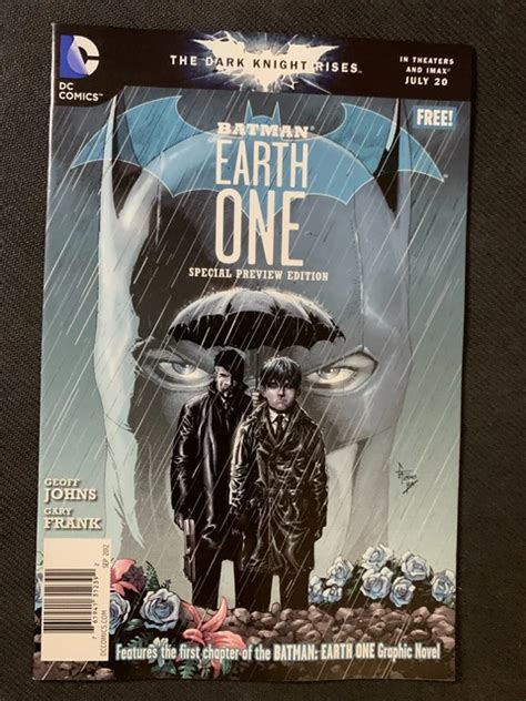 Batman Earth One Special Preview Edition Dc Comics Free September 2012