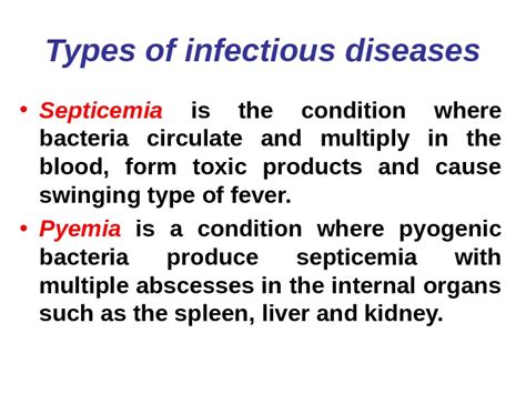Infection And Infectious Process 1 Infection Classification Of