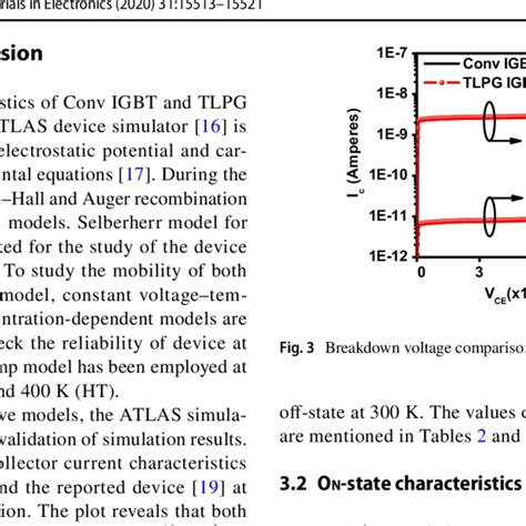 Half Cell Structure A Conventional Igbt Conv Igbt B Proposed Igbt