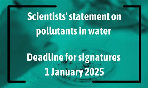 we re pleased to share that we ve signed the scientists statement on