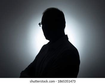 Man Shadow Stand Side View Over 92030 Royalty Free Licensable Stock