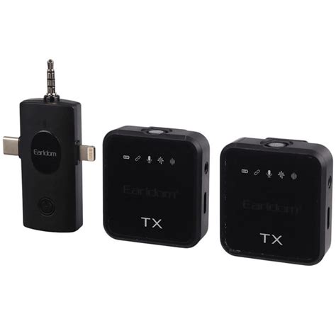 میکروفون بی سیم یقه‌ای ارلدام Mc13