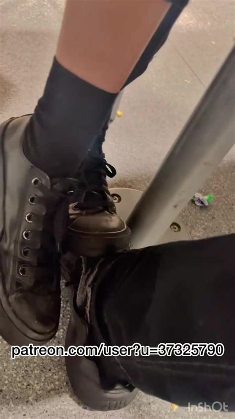 Candid Foot Trample Work 1