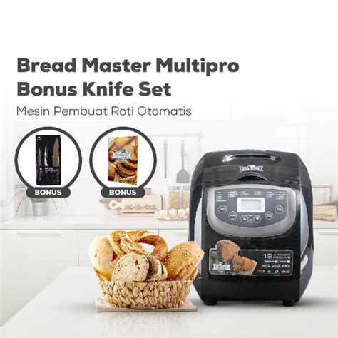 Jual Neozen Bread Master Multipro Bonus Knife Set Shopee Indonesia