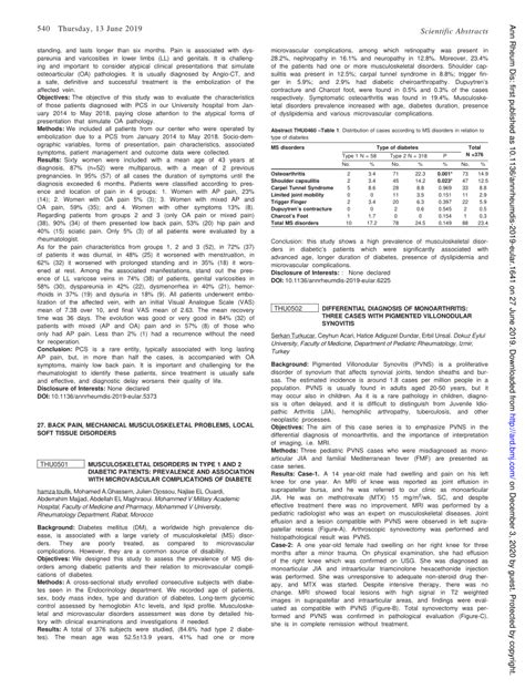 Pdf Thu0502 Differential Diagnosis Of Monoarthritis Three Cases With