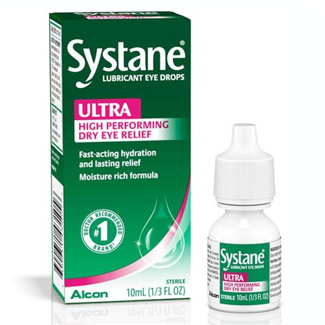 Systane Ultra Lubricant Eye Drops Artificial Tears Dry Eyes