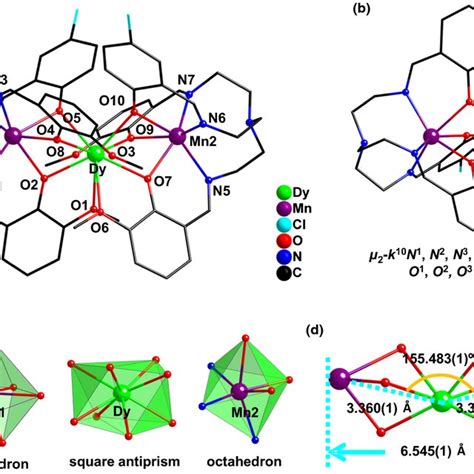 Molecular Structure Of 1 A Coordination Mode Of The L²³⁻ Ligands
