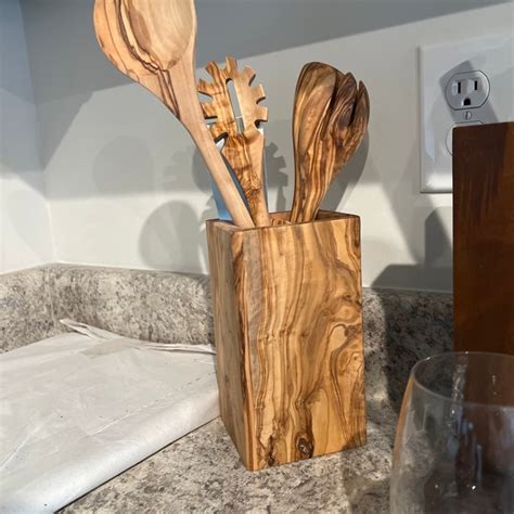 Three Section Olive Wood Serving Dish Etsy Three Section Olive Wood Serving Dish Etsy