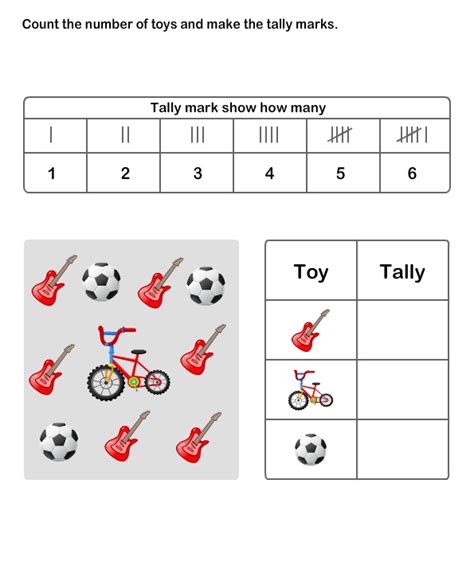 Math Worksheets Grade 2 Worksheets Tally Chart Worksheets