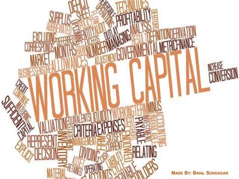 Working Capital Ppt