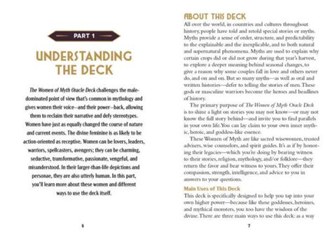 The Women Of Myth Oracle Deck Guidance And Insight From The Divine And Diverse Feminine By