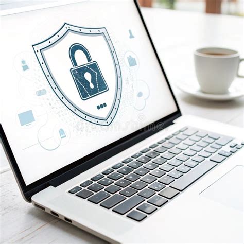 Data Protection White Background Stock Illustrations 47583 Data