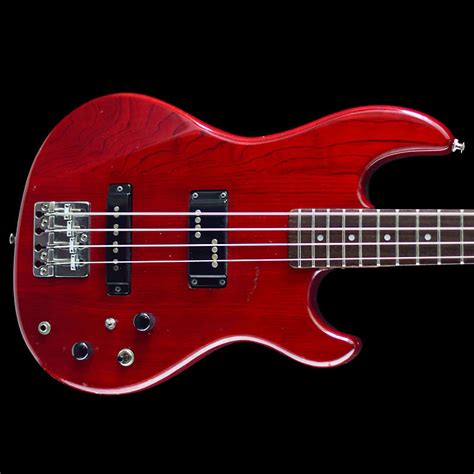 Aria Pro Ii Laser Classic 1987 Trans Red Reverb