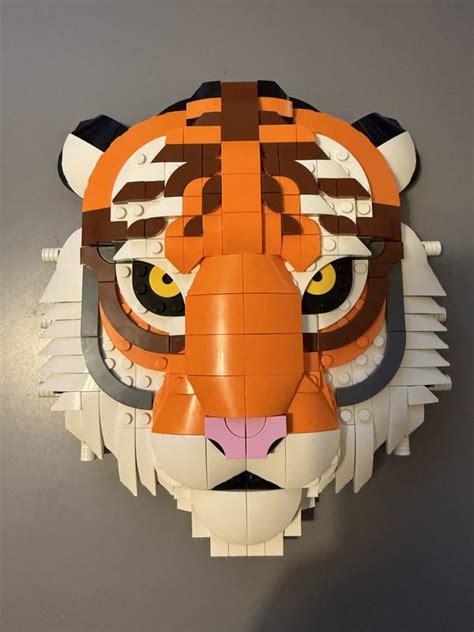 Lego® Art The Fauna Collection Tiger 31217 Toy Building Set 744 Pieces