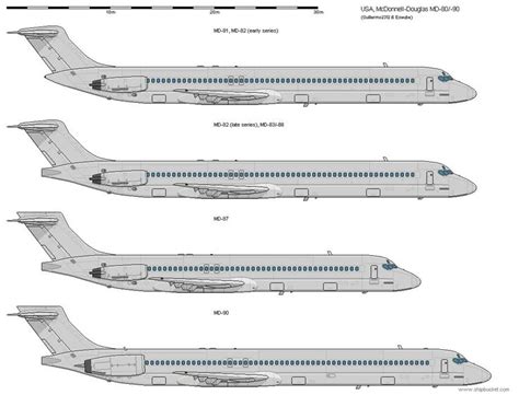 Airplane Views Dc 9 Md 80 Md 90 B 717