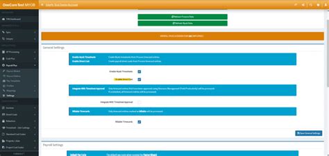 payroll plus onecore myob interfy help