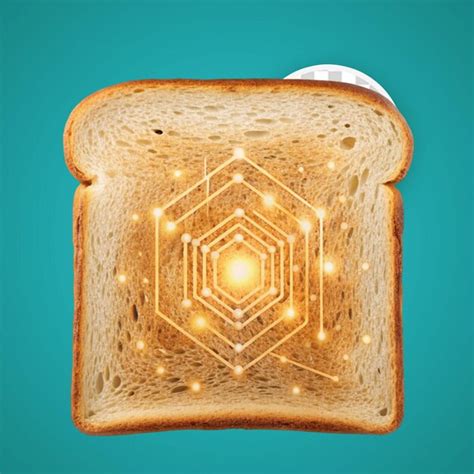 Toasted Slice Of Bread Premium Ai Generated Psd