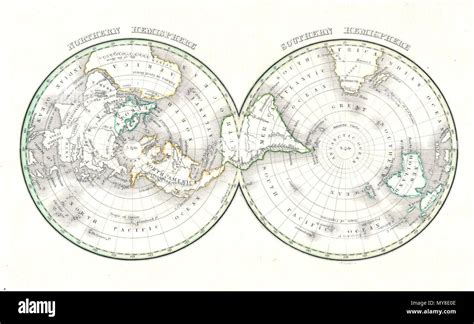 Southern Hemisphere Map Labeled