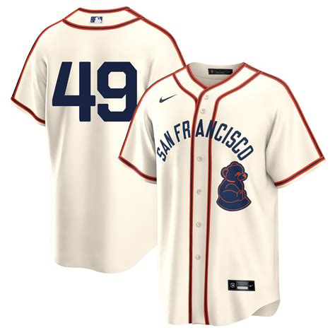 Tyler Fitzgerald San Francisco Giants Cream 2024 Rickwood Jersey
