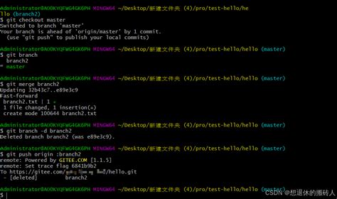 git 版本回退，分支管理，vscode集成git vscode git回退 csdn博客