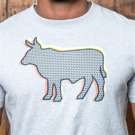 High Square Dotted Nguni Crew Tee Vervet Kingsley Heath