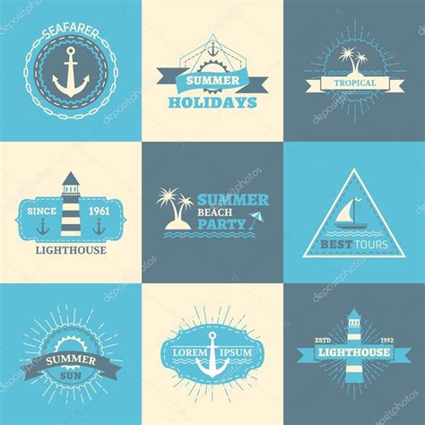 Set Of Vector Linear Design Elements Stock Vector Image By ©alexvector