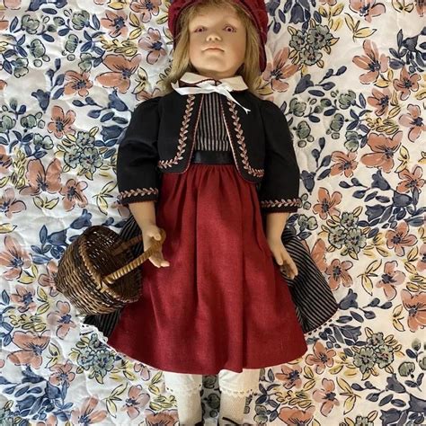 Red Riding Hood Doll Etsy Red Riding Hood Doll Etsy