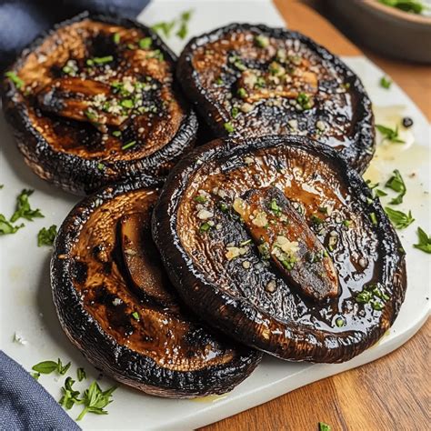 Ultimate Delicious Juicy Grilled Portobello Mushrooms Recipe
