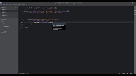 Angularjs 1 7 Service And Json File Youtube