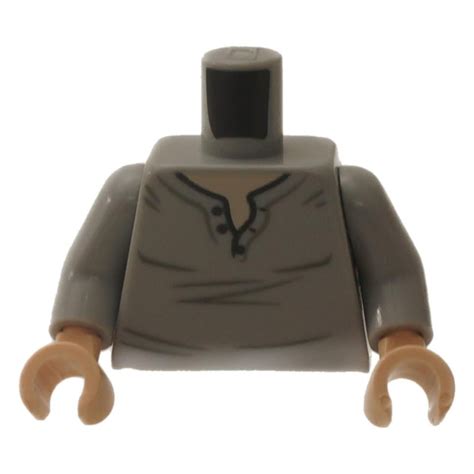 Light Bluish Gray Lego® Minifigure Torsos Choose A