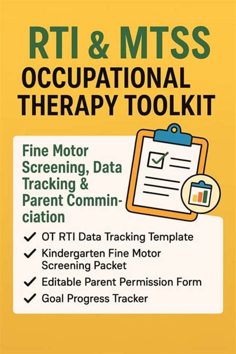 Rtiand Mtss Occupational Therapy Toolkit Screenings Data Communication