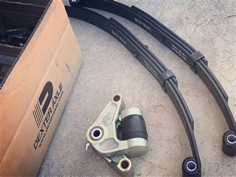 Dexter E Z Flex Suspension Kit Double Eye Springs Tandem Axle