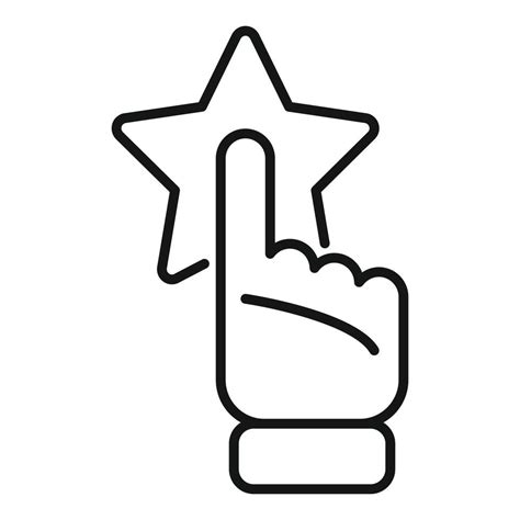 Star Core Values Icon Outline Vector Value Purpose 20247187 Vector Art At Vecteezy