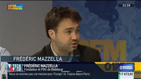 Frédéric Mazzella Lincroyable Fortune Du Chef De Blablacar