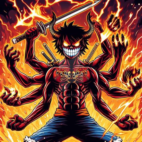 Luffy Gear 6th By M1h4wkk On Deviantart