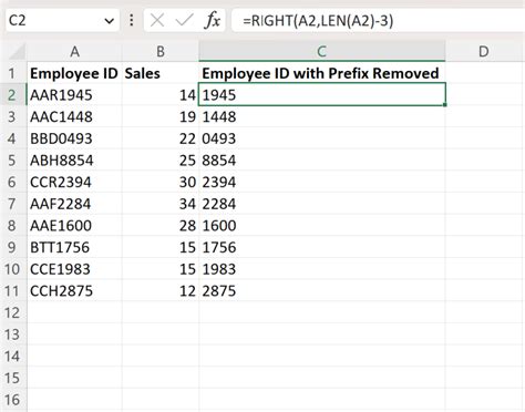 How To Remove Prefix In Excel With Examples