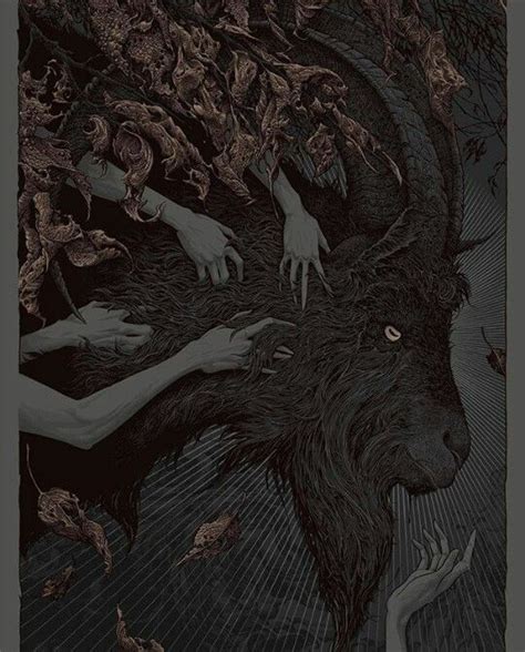 Pin By J Farinha On Etc Dark Fantasy Art Satanic Art Black Phillip