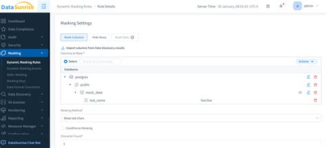 Data Masking For Cloudberry Secure Database Protection