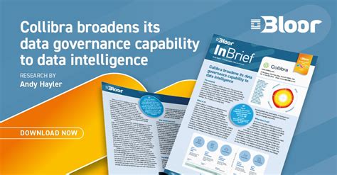 Collibra Broadens Its Data Governance Capability To Data Intelligence Bloor Research