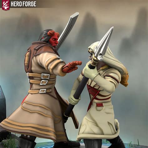 Nuada Vs Hellboy Hellboy2 Rheroforgeminis