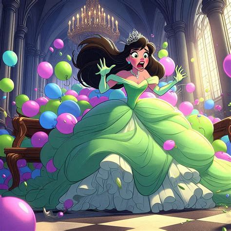 Emerald Princess Balloon Avalanche Run 6 By Strawberry7621 On Deviantart