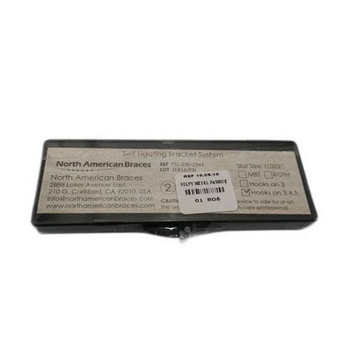 Selfy Passive Self Ligating Bracket At ₹ 2500 Box Lucknow Id