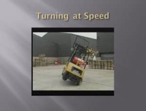 Fork Lift Tip Over