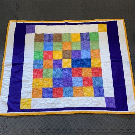 Primary Color Quilt Etsy