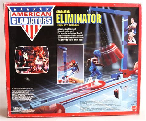 Rare Vintage 1991 American Gladiators Gladiator Eliminator Mattel New