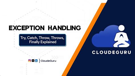 Exception Handling Keywords In Java Try Catch Throw Throws Finally Explained Youtube