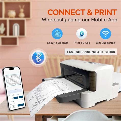 Dot Matrix Printer 1 5 Copies Carbon Paper Fast Shipping Tax Invoice