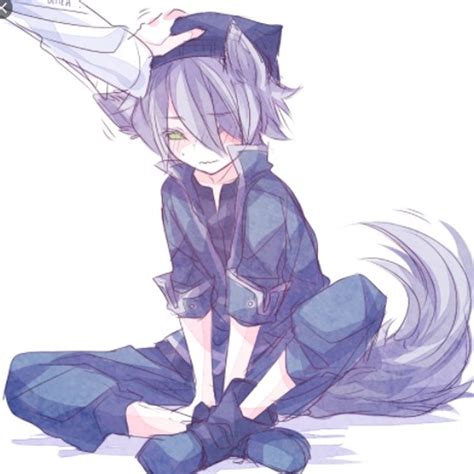 Anime Boy With Wolf Ears And Tail